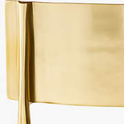 Oro Gold Outdoor Patio Dining Chair + Reviews | CB2