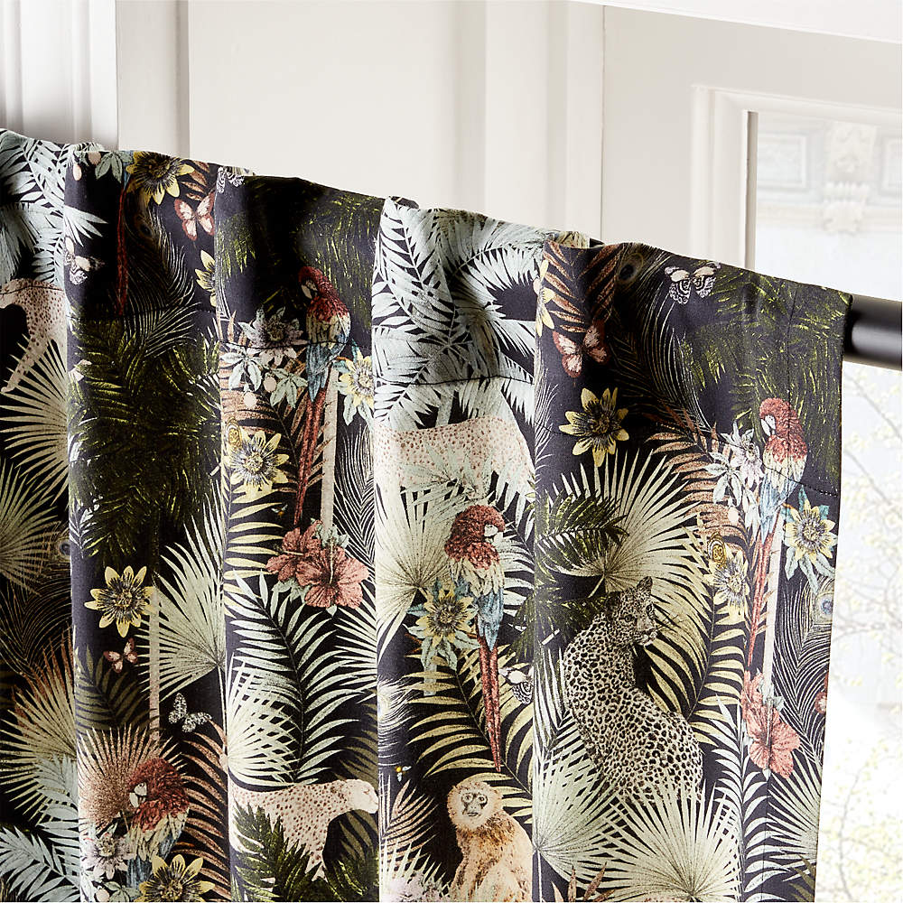 Printed Window Curtains