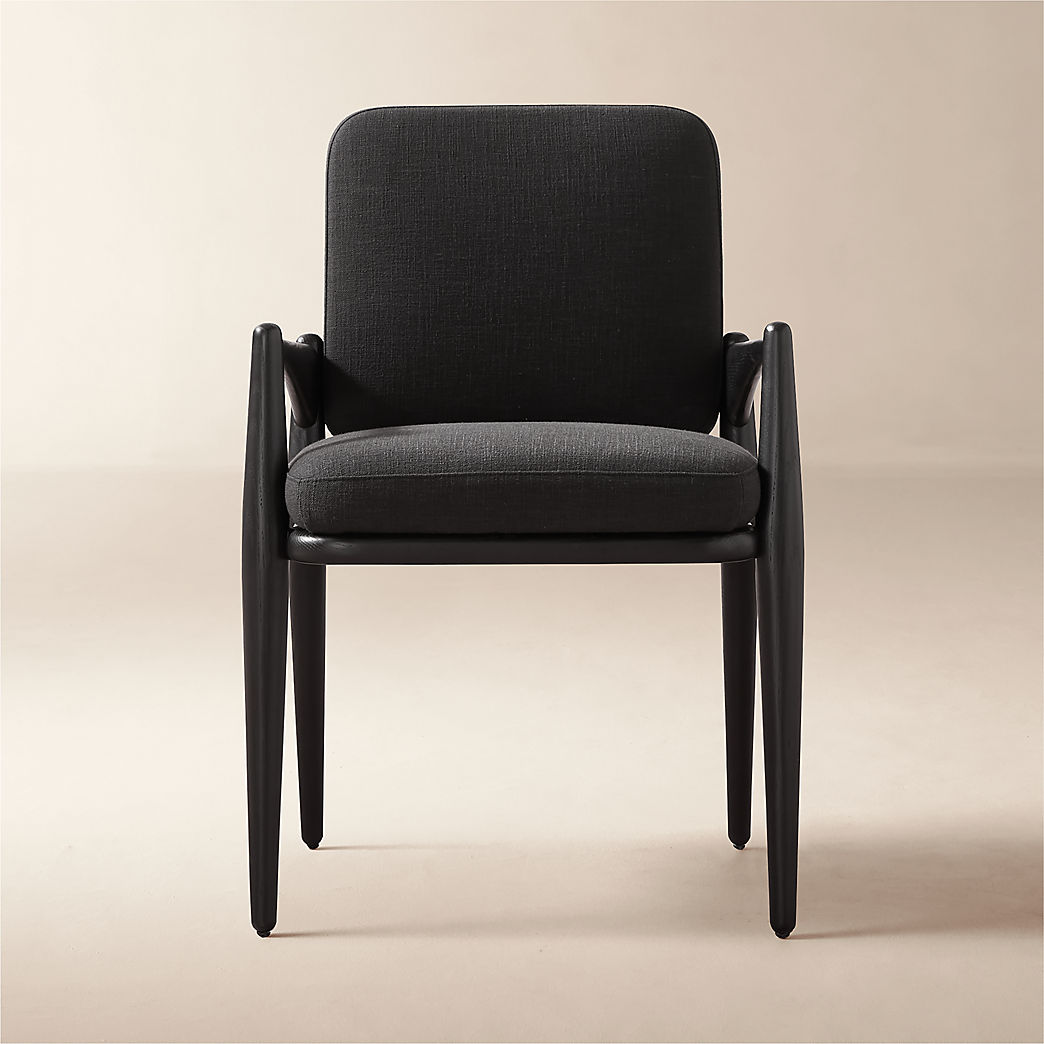 Black Modern Dining Chairs for Dining Rooms, Kitchens and Breakfast ...