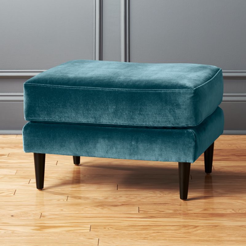 modern footstools | CB2