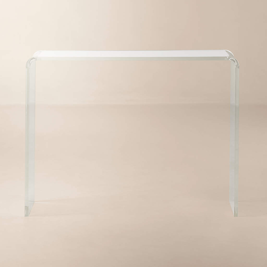 Novo Acrylic Modern Folding Table + Reviews | CB2 Canada