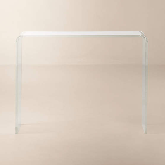 Novo Acrylic Folding Table | CB2