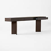 Petro Modern Metal Clad Console Table 92'' | CB2