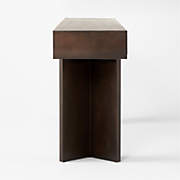 Petro Modern Metal Clad Console Table 92'' | CB2