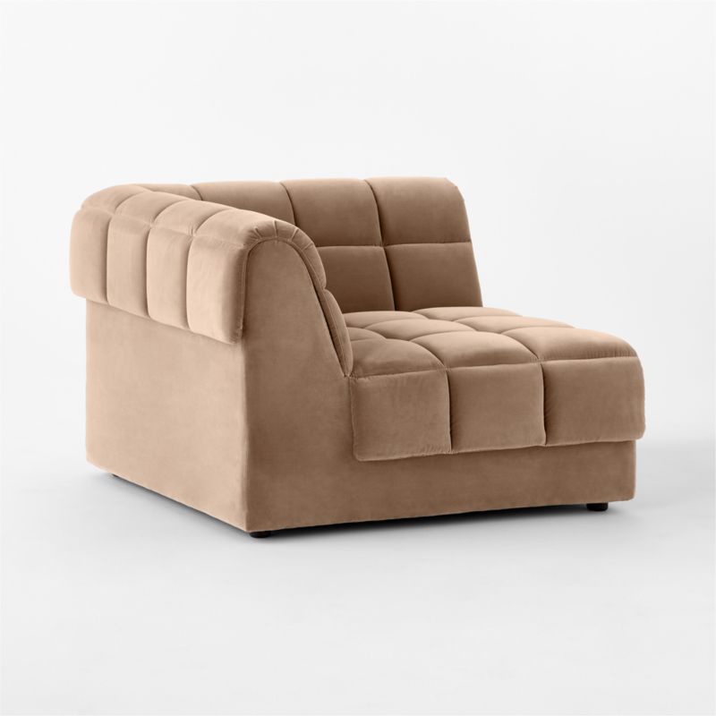 Pezzo Chair with Left Arm Biba Frost | CB2