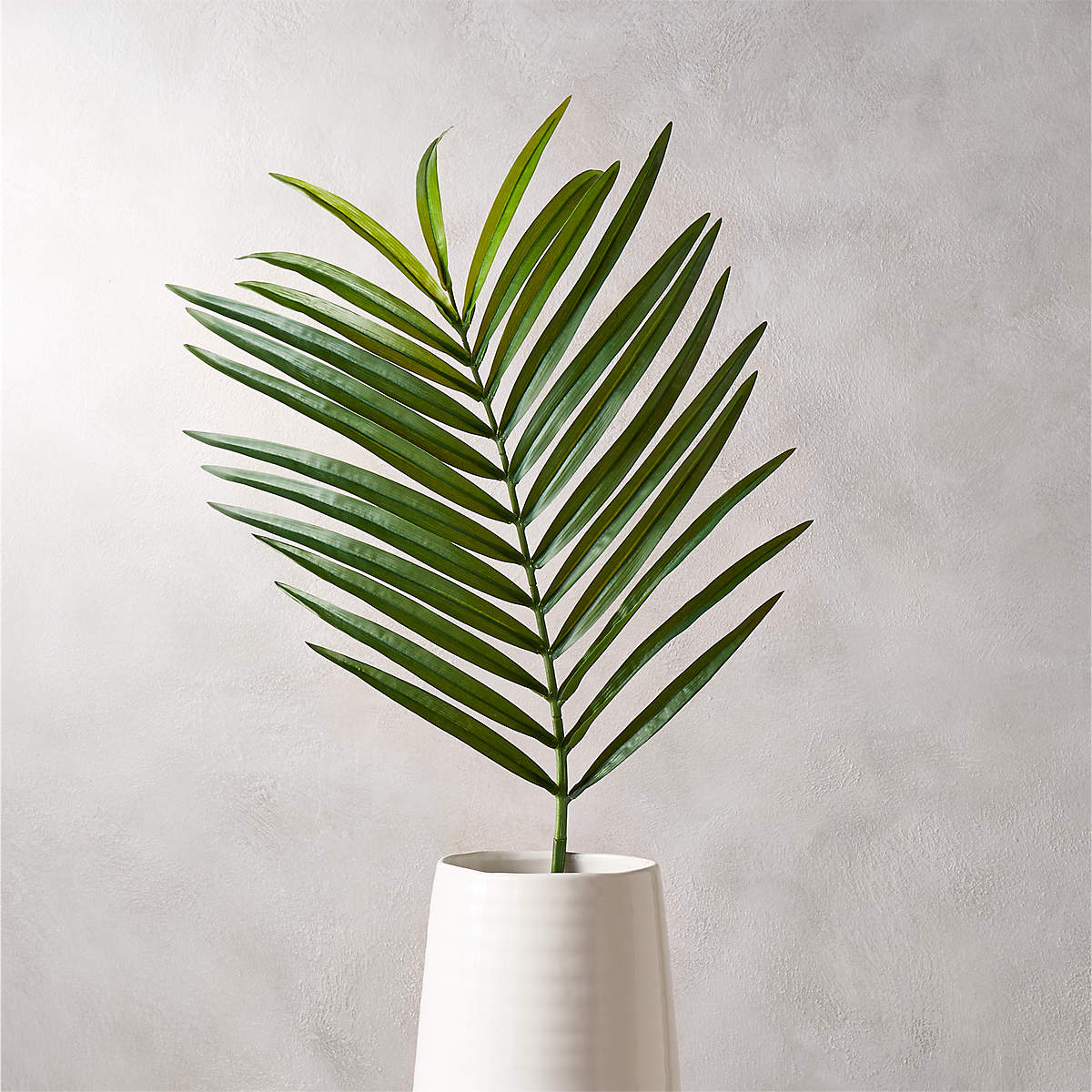 Faux Phoenix Palm Leaf 44" + Reviews | CB2