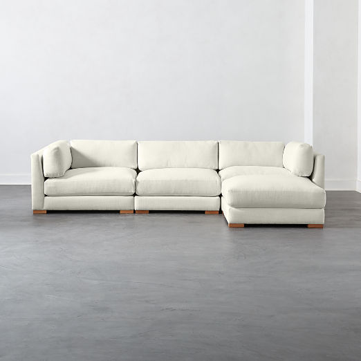 modern linen sofas | CB2 Canada