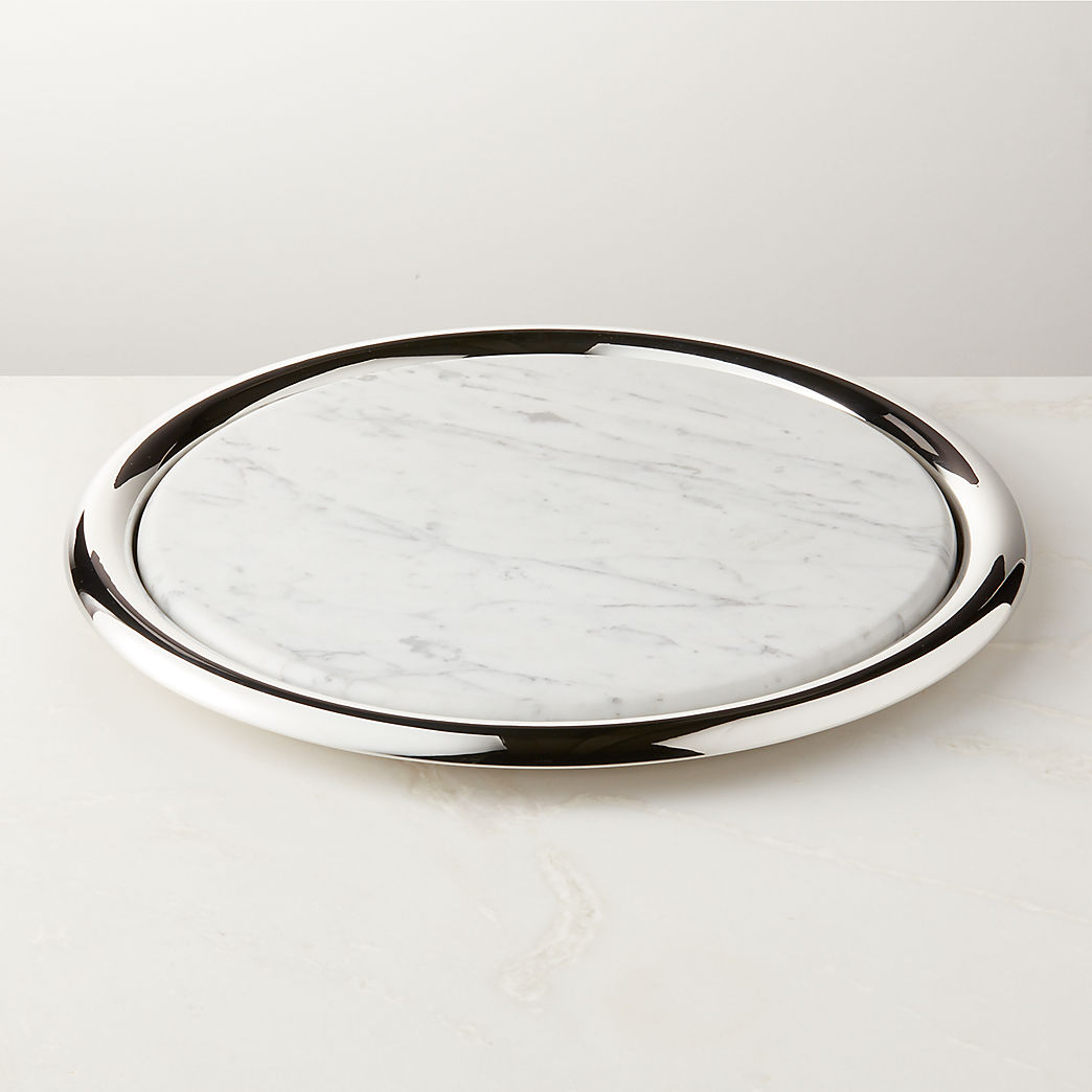 Metal Serving Trays | CB2 Canada