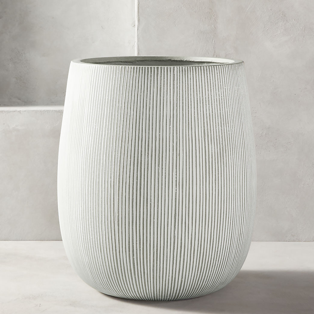 Grey Planters | CB2 Canada