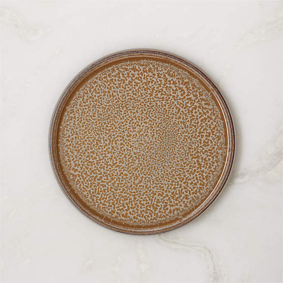 Prado Multicolor Dinner Plate with Reactive Glaze + Reviews | CB2