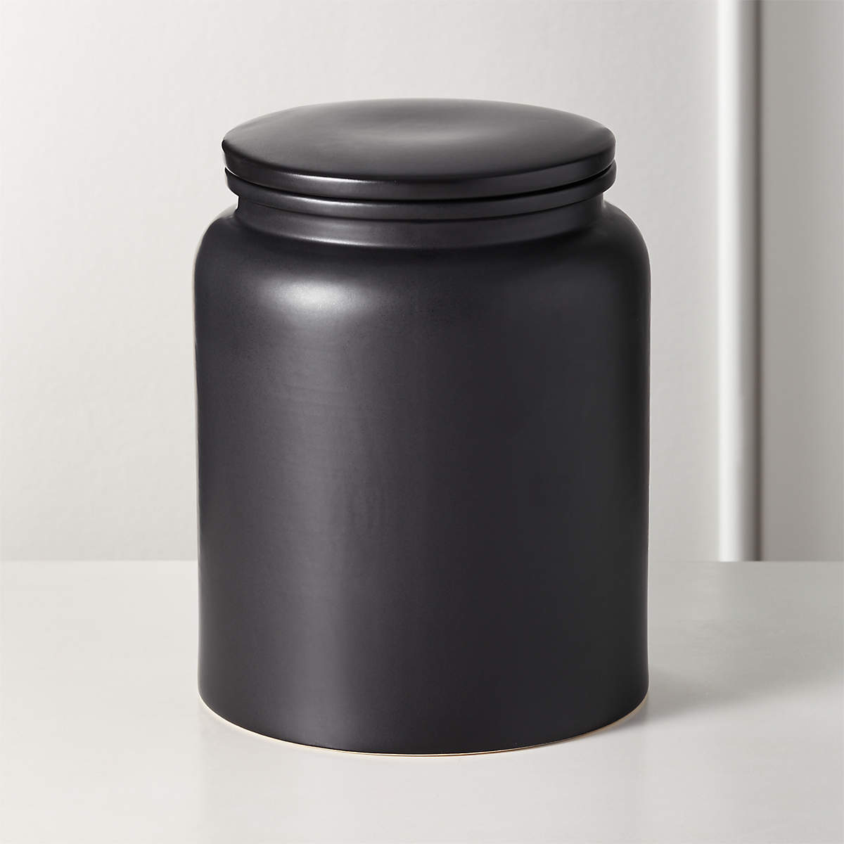 Prep Black Extra Large Canister + Reviews | CB2