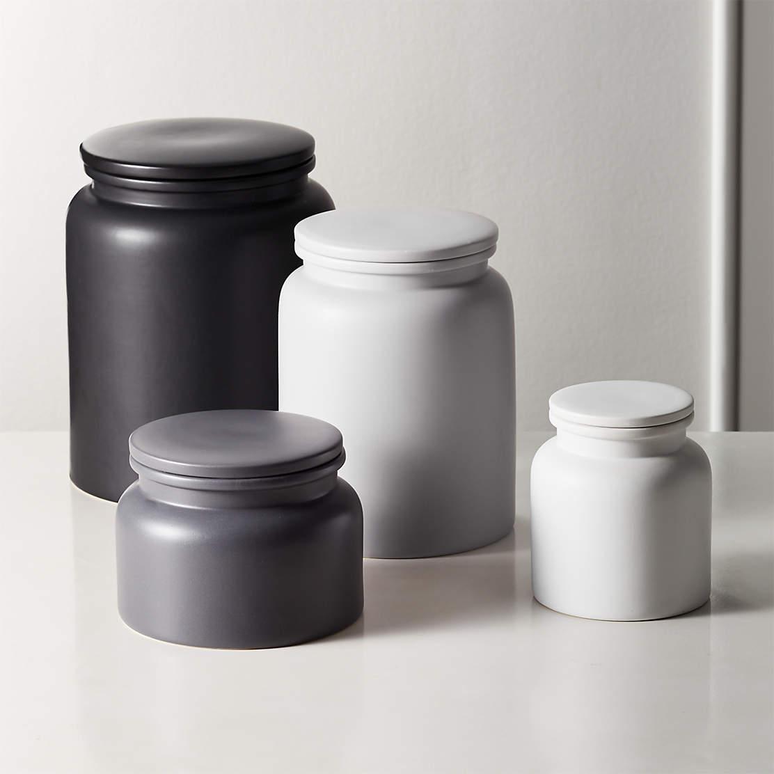 Prep Black Extra Large Canister + Reviews | CB2
