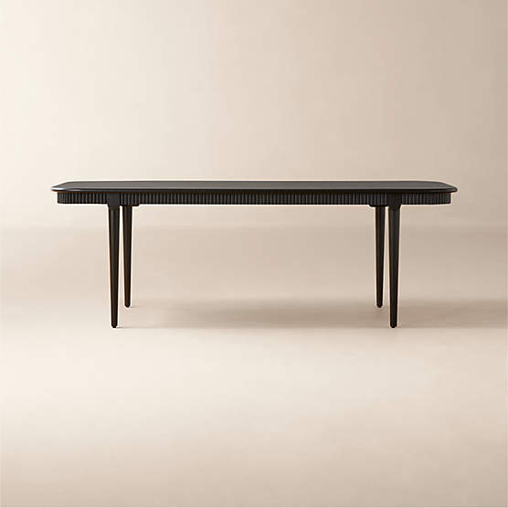 Sydney Rectangular White Oak Dining Table 95.5'' + Reviews | CB2