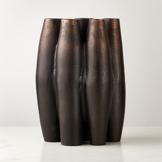 Modern Brown Vases | CB2