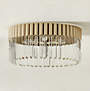 Risette Modern Polished Brass and Crystal Flush Mount Light + Reviews | CB2