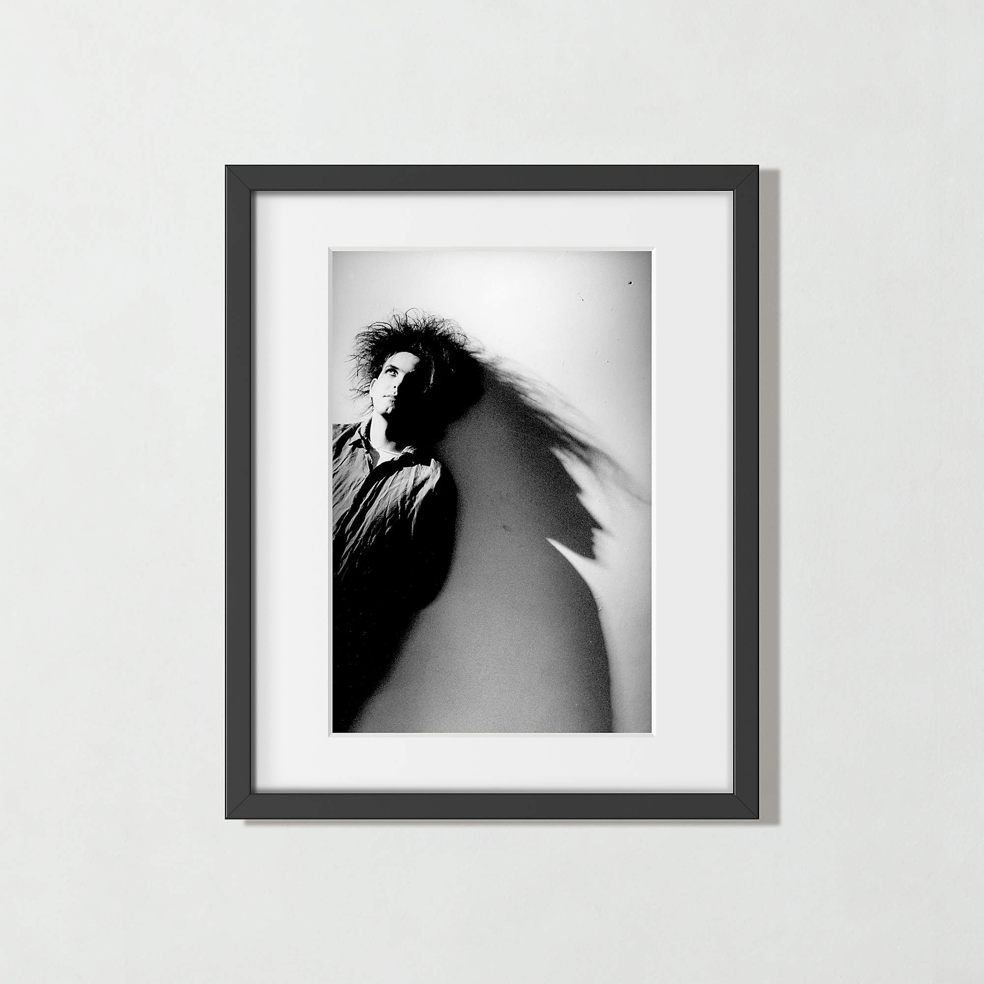 'Robert Smith Silhouette' Modern Photographic Print in Black Frame 17. ...