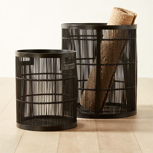 Modern Storage Baskets: Metal Baskets, Woven Baskets & More | CB2