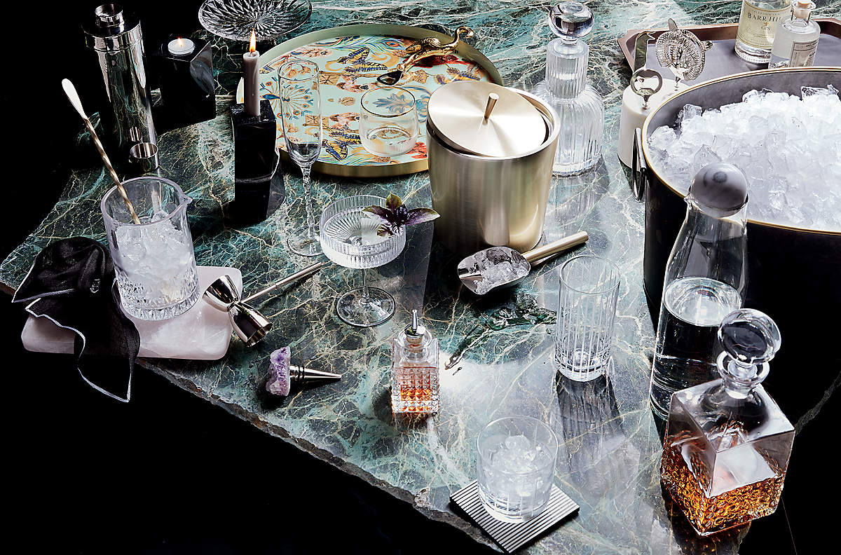 Daphne Glass Snack Bowl + Reviews | CB2