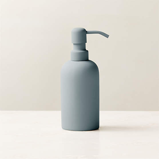 Kasten Aqua Blue Soap Pump + Reviews | CB2