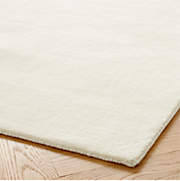 Ruena Handloomed Ivory New Zealand Wool Area Rug 12'x15' + Reviews | CB2