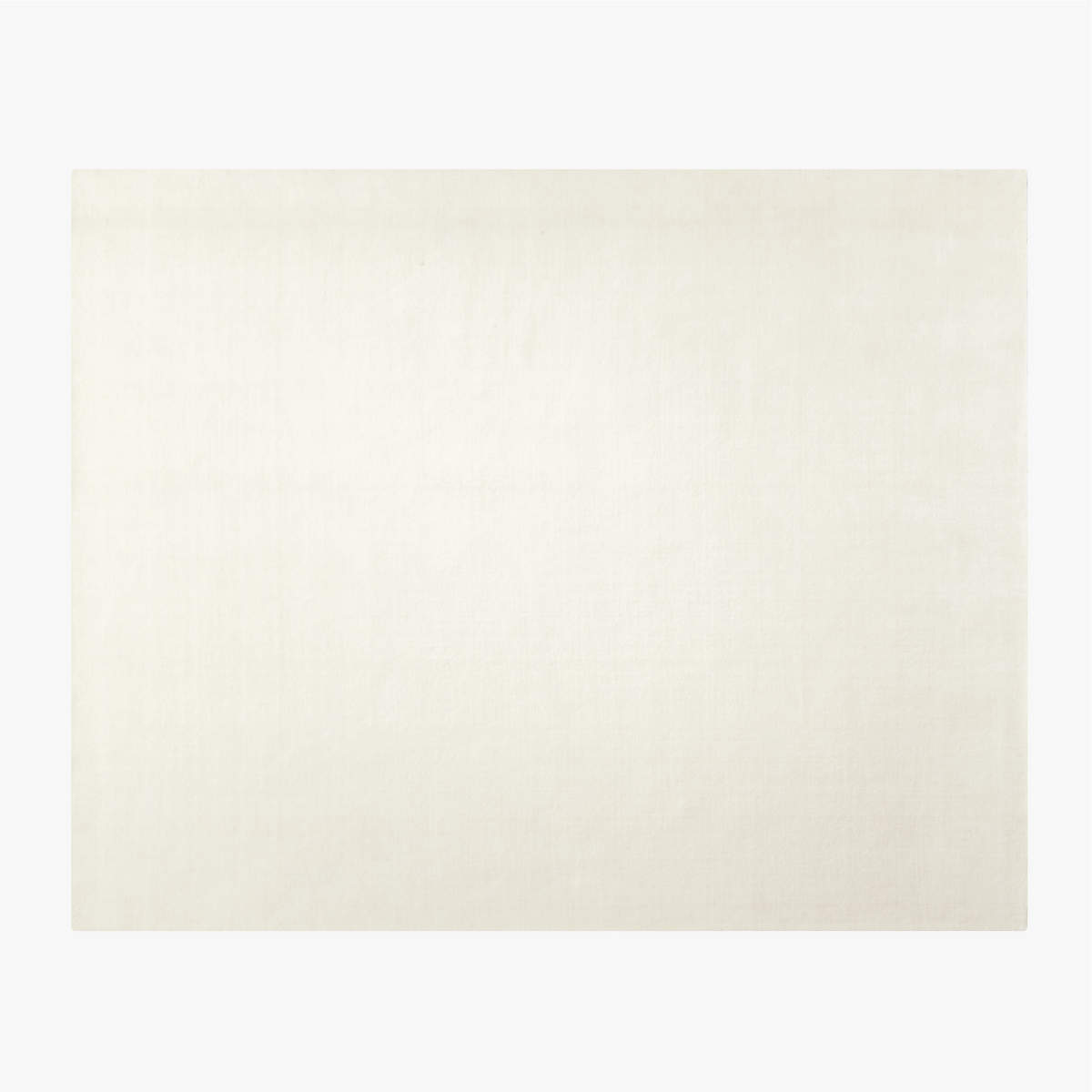 Ruena Handloomed Ivory New Zealand Wool Area Rug 5'x8' + Reviews | CB2