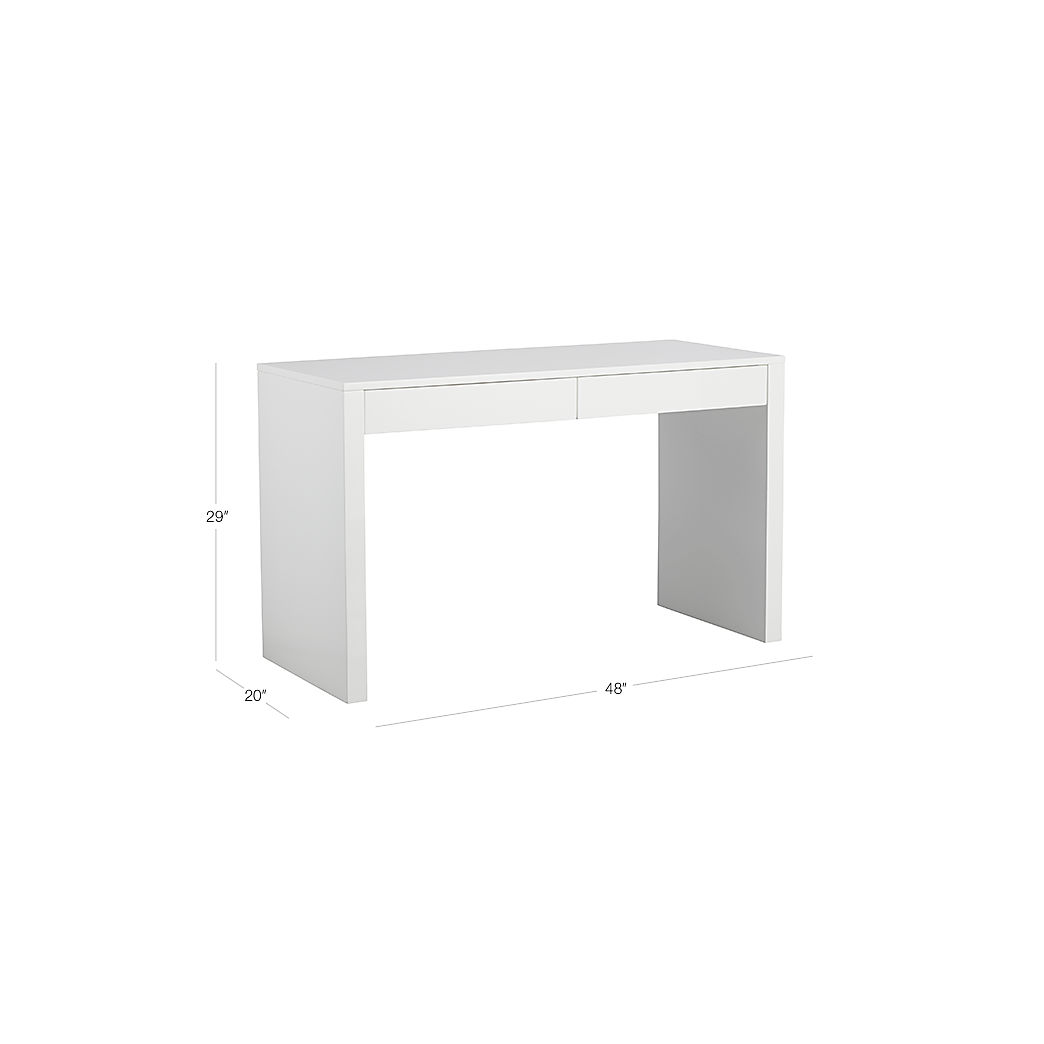 white home office furniture | CB2