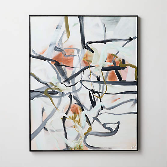 'Matala' Framed Wall Art 40"X50" + Reviews | CB2 Canada