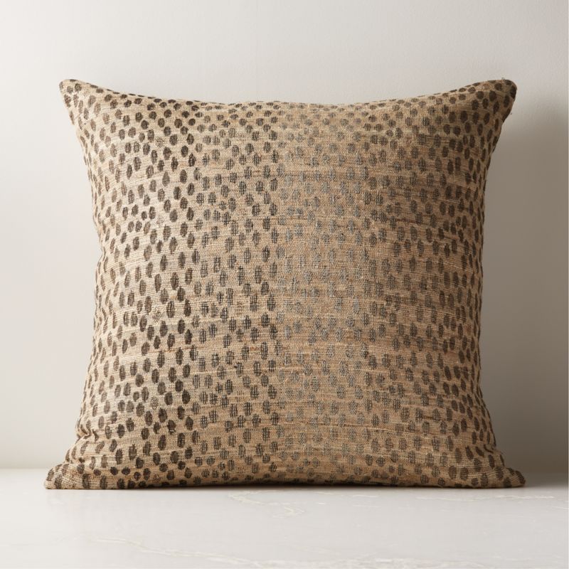 Sabor Animal Print Throw Pillow Cover 23" | CB2