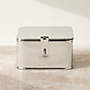 Samia Stainless Steel Box Small | CB2