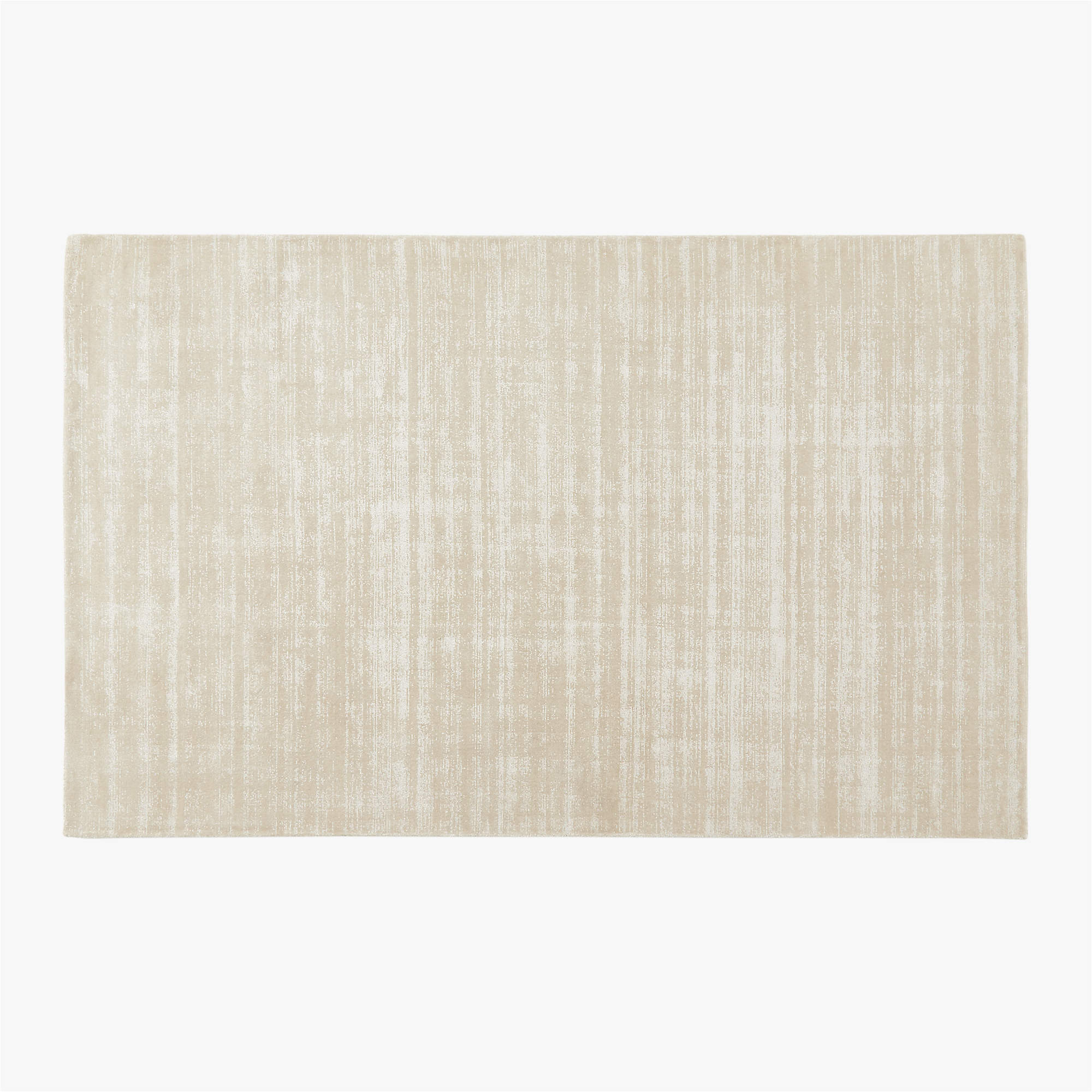 Sarello Performance Nylon Ivory Area Rug 5'x8' | CB2