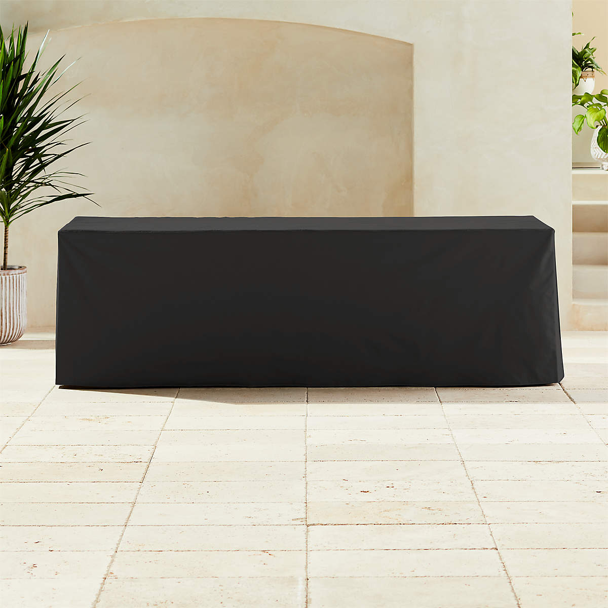 Sarno Outdoor Patio Dining Table Cover | CB2