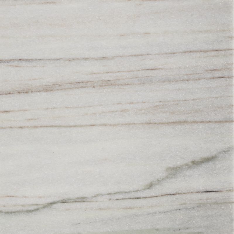 Scada White Marble Side Table + Reviews | CB2 Canada