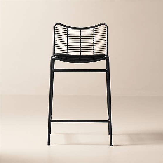 Lisette Counter Stool Luca Rose | CB2