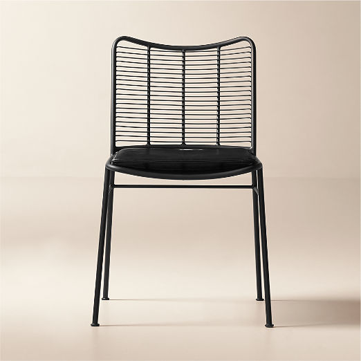 Black Modern Dining Chairs for Dining Rooms, Kitchens and Breakfast ...