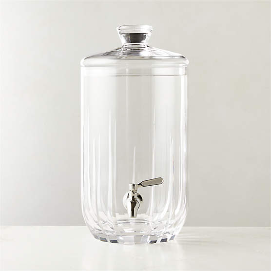 Trap Beaker Glass Pitcher + Reviews | CB2 Canada