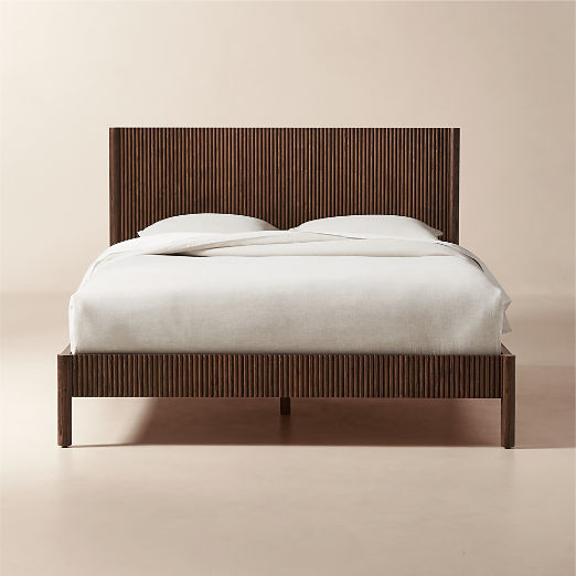 Modern Wood Beds, Bed Frames and Headboards | CB2