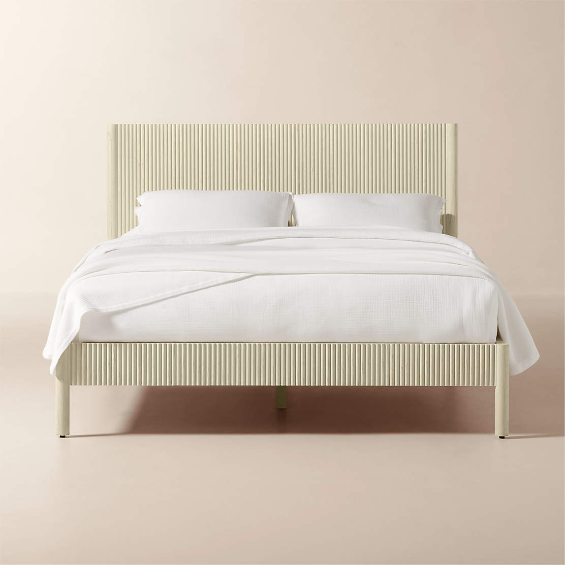 Nadi Wood and Cane Bed | CB2