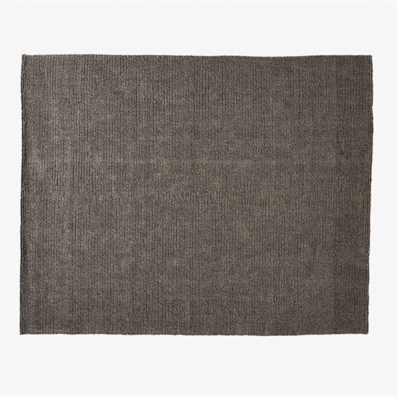 Sisal Handwoven Charcoal Grey Area Rug 8'x10' | CB2 Canada