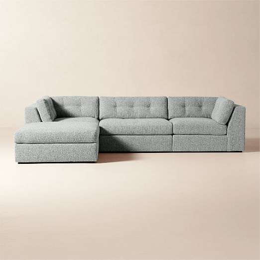 Modern Left-Facing Sectional Sofas & Couches | CB2