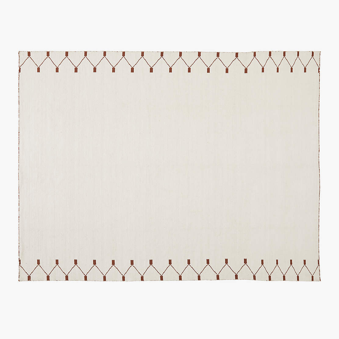 Faro Modern Handwoven Performance White and Natural Indoor/Outdoor Area ...