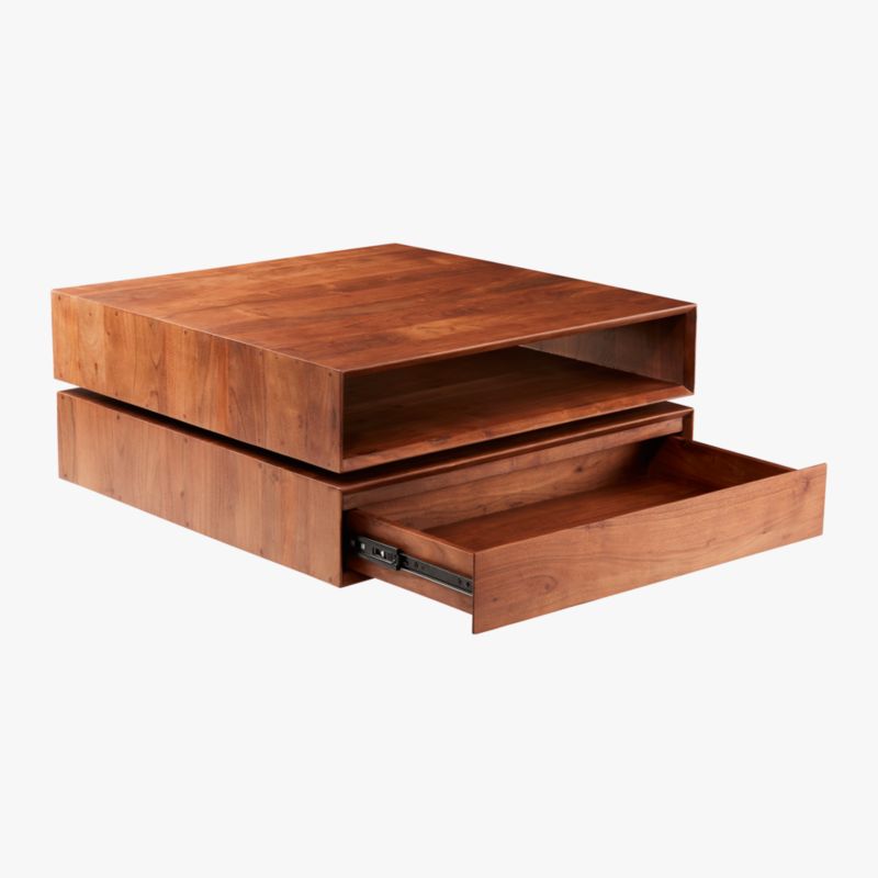 Spin Rotating Coffee Table + Reviews | CB2