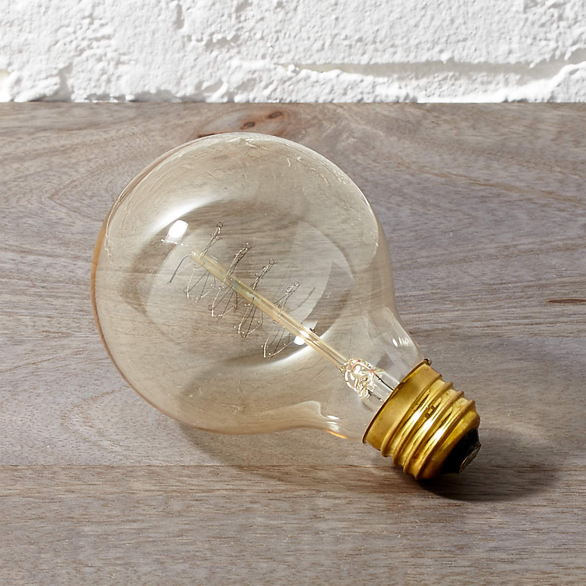 Spiral Filament 40W Light Bulb + Reviews | CB2 Canada