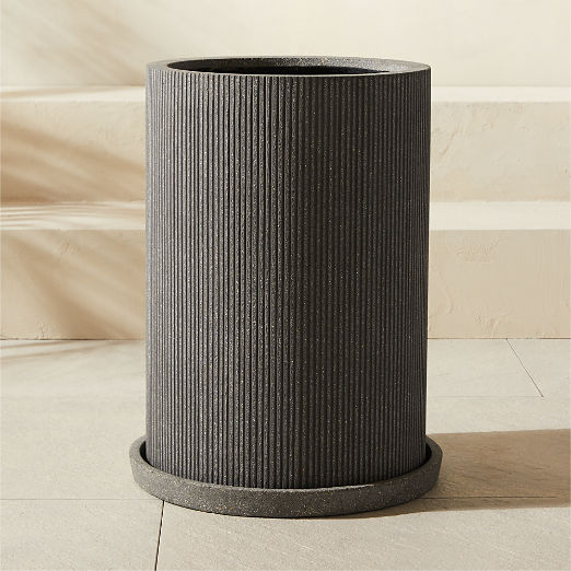 Grey Planters | CB2 Canada