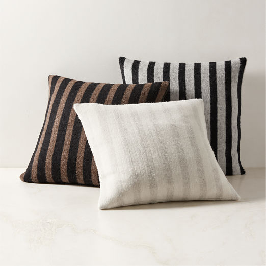 Off-White Throw Pillows | CB2
