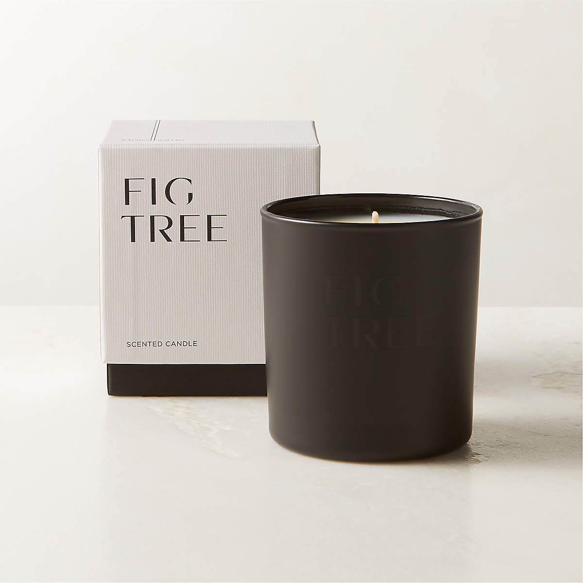 Stockhome Fig Leaf Scented Candle 8oz + Reviews | CB2