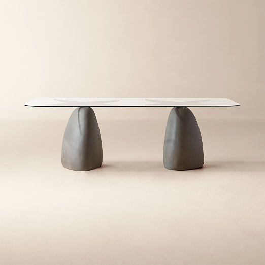 Modern Grey Dining Tables for Dining Rooms and Kitchens | CB2