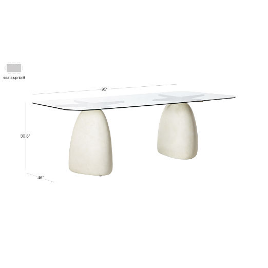 Stone Dining Tables | CB2