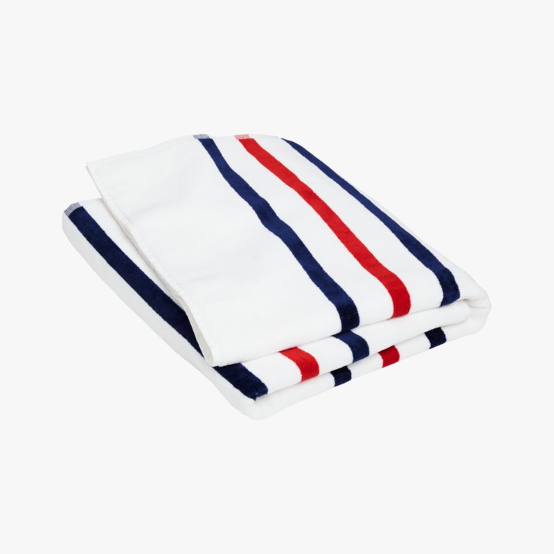 Red white blue beach towel store