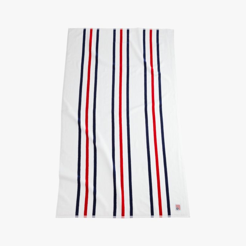 Red white blue beach towel store