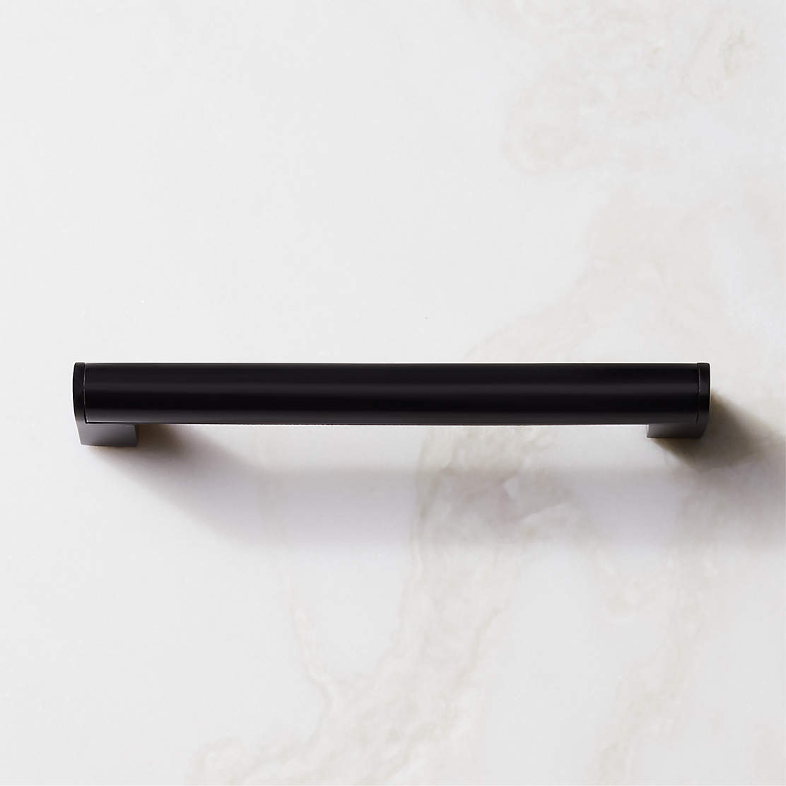 Calix Matte Black Metal Handle 5" + Reviews | CB2